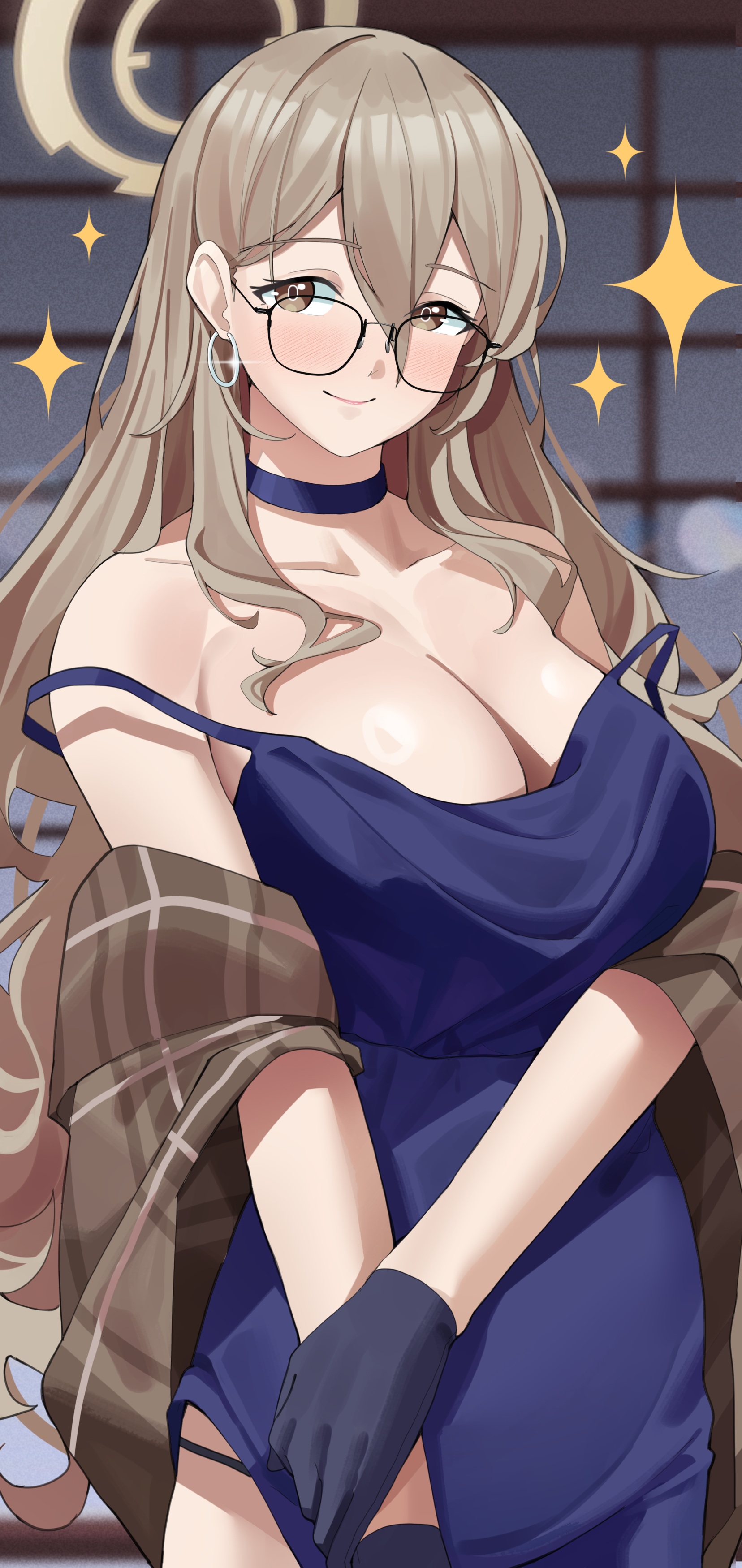 haerge blue archive murokasa akane dress halo megane no bra | #1153717 | yande.re